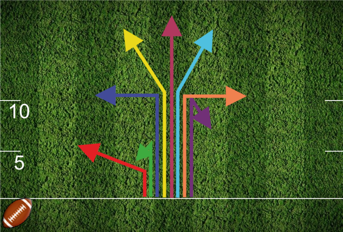 PASSING TREE :: FLAG FOTBAL